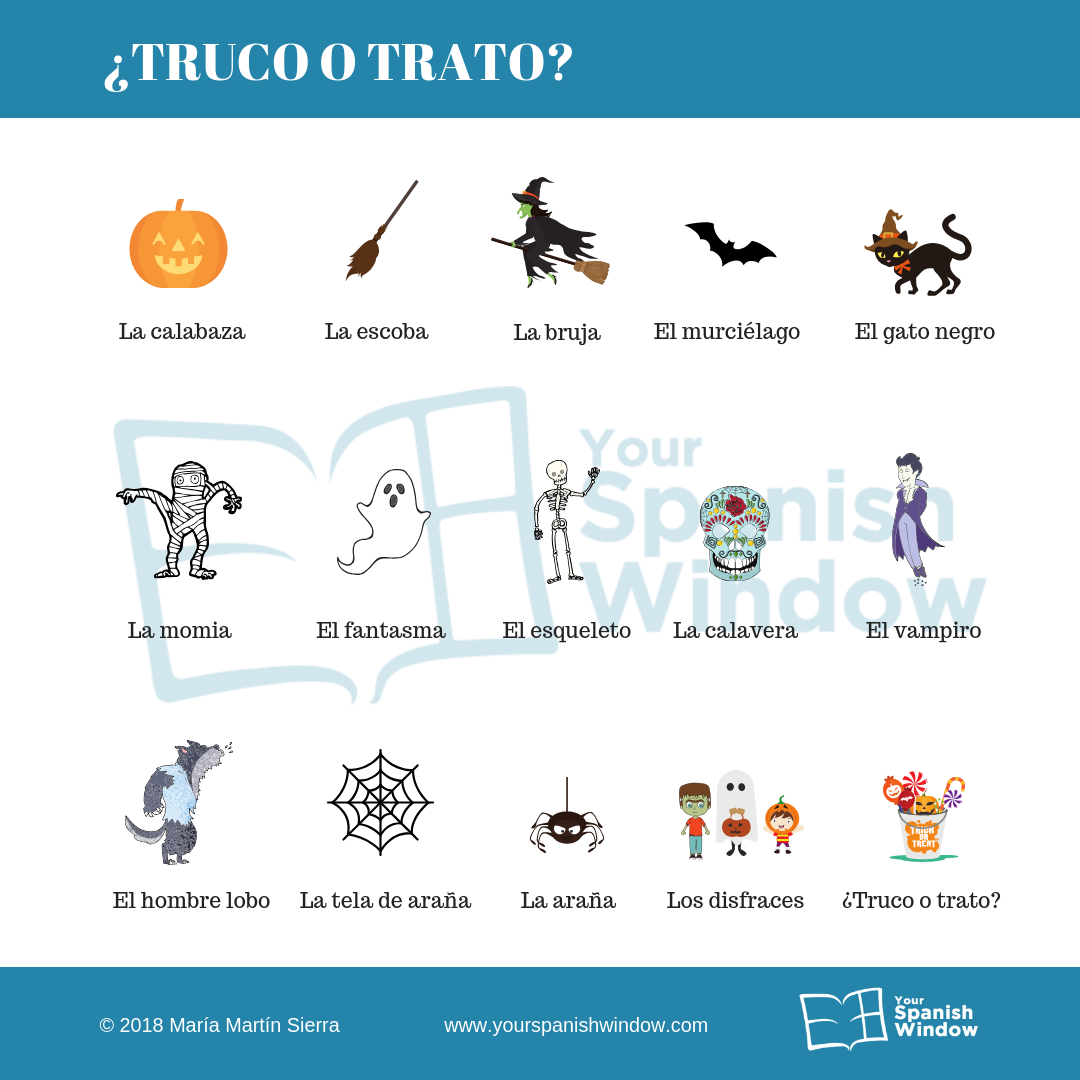 ¿Truco o trato? Aprende español el día de Halloween