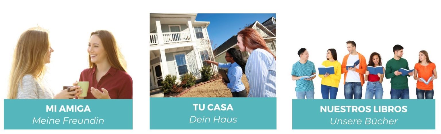 Yo, me, mí oder mío im Spanischen - Wann verwendet man was?
